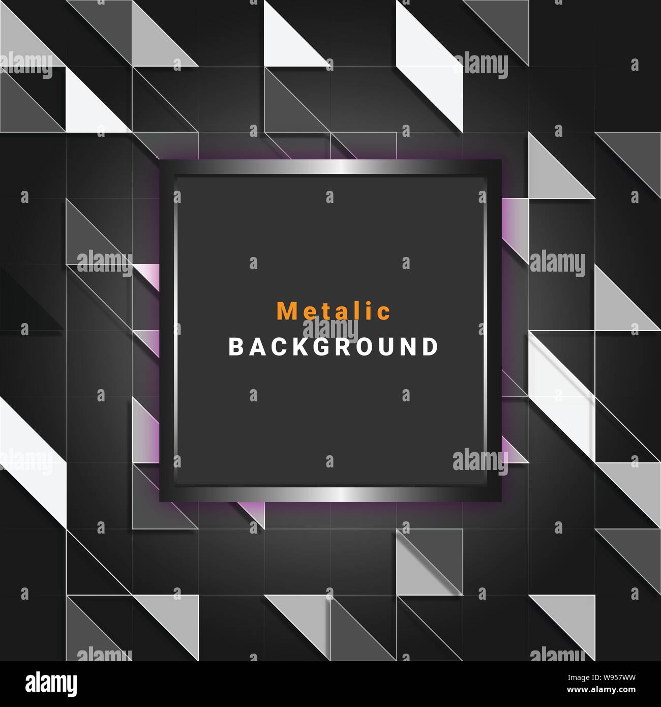 Background grey black abstract pattern form Stock Vector Images - Alamy