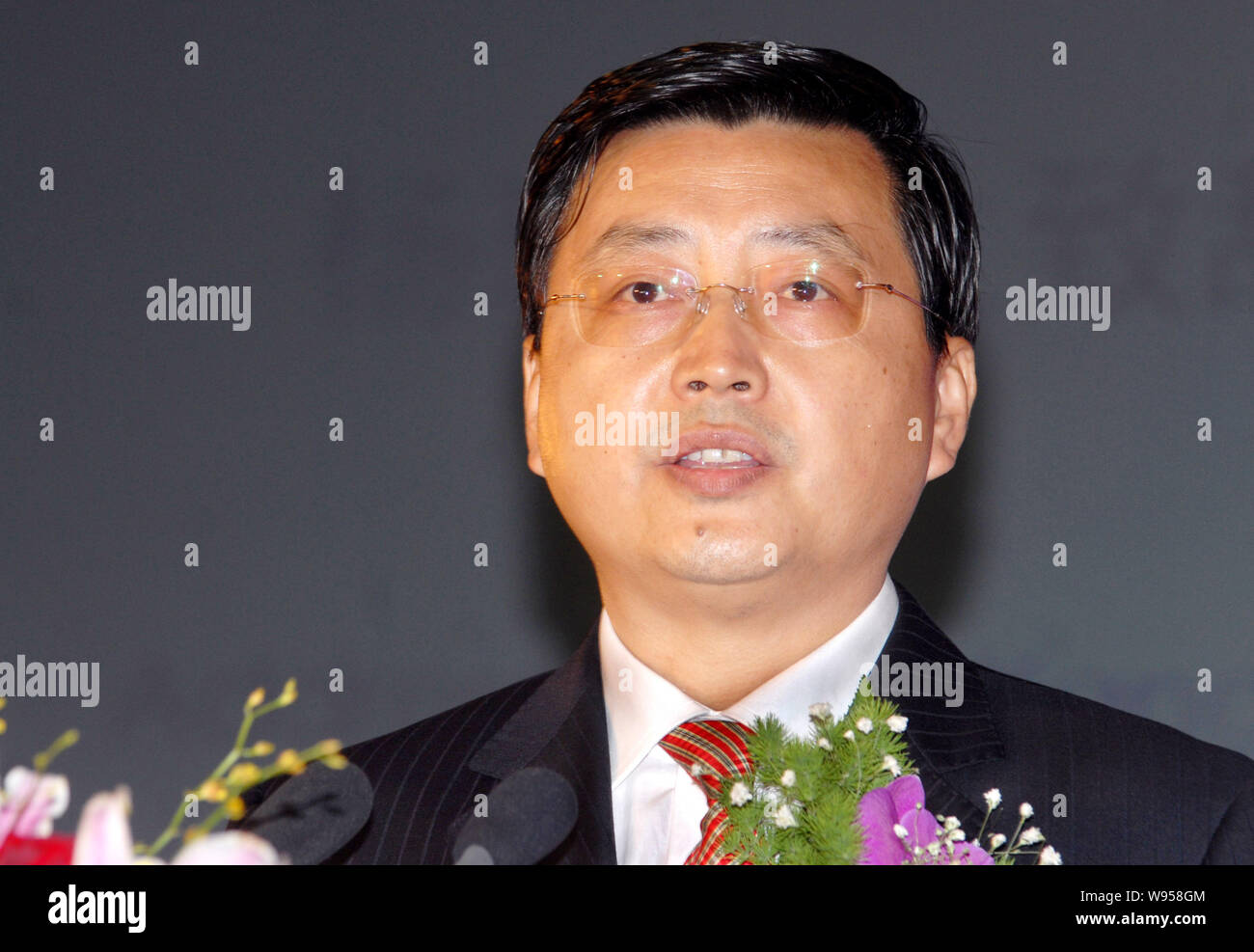 --FILE--Yang Kun, Vice President of Agricultural Bank of China (ABC ...