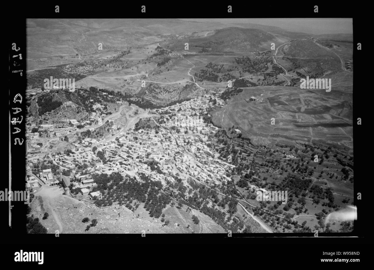 Air views. Safad Stock Photo - Alamy