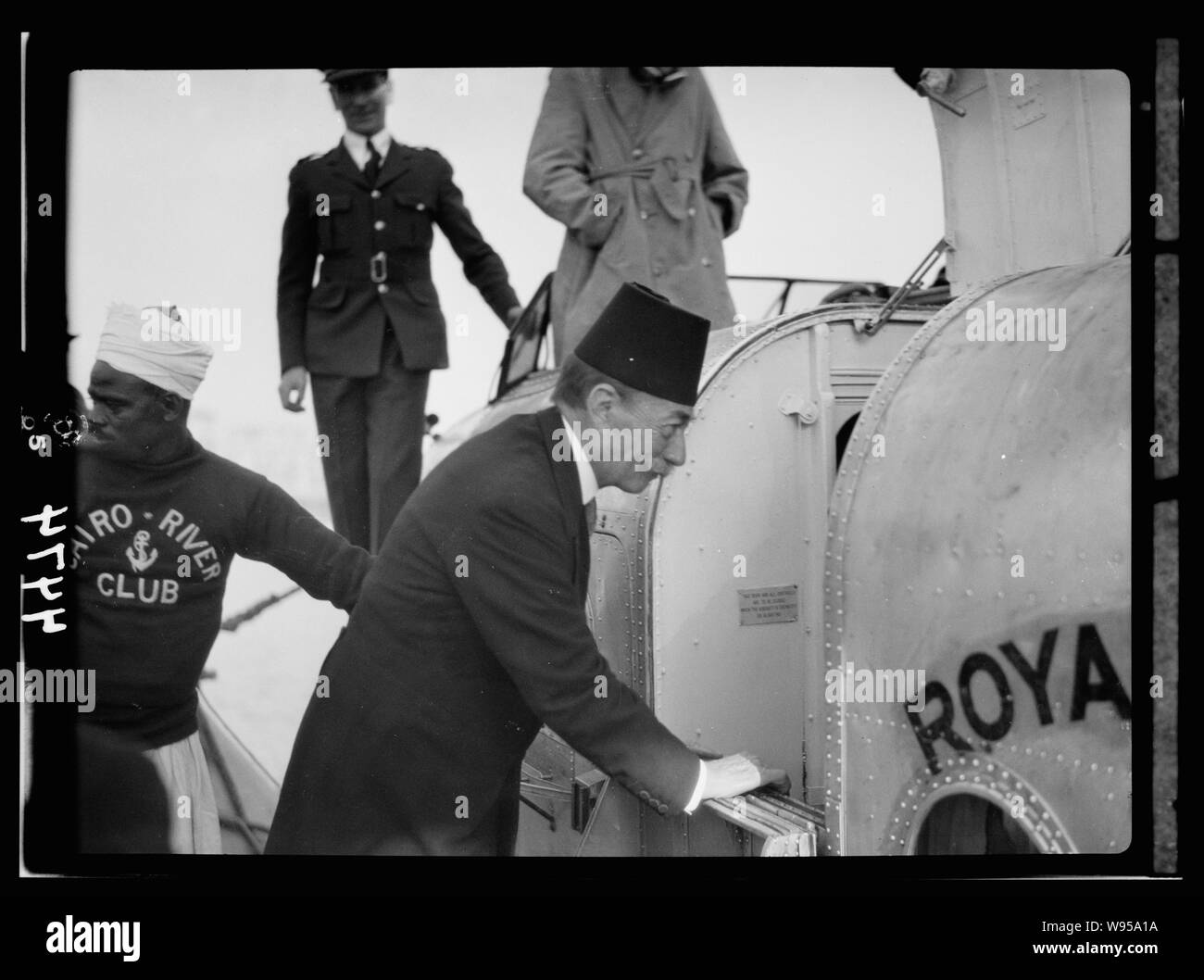 Air views of Palestine. Flight from Gaza to Cairo via Ismalieh ...