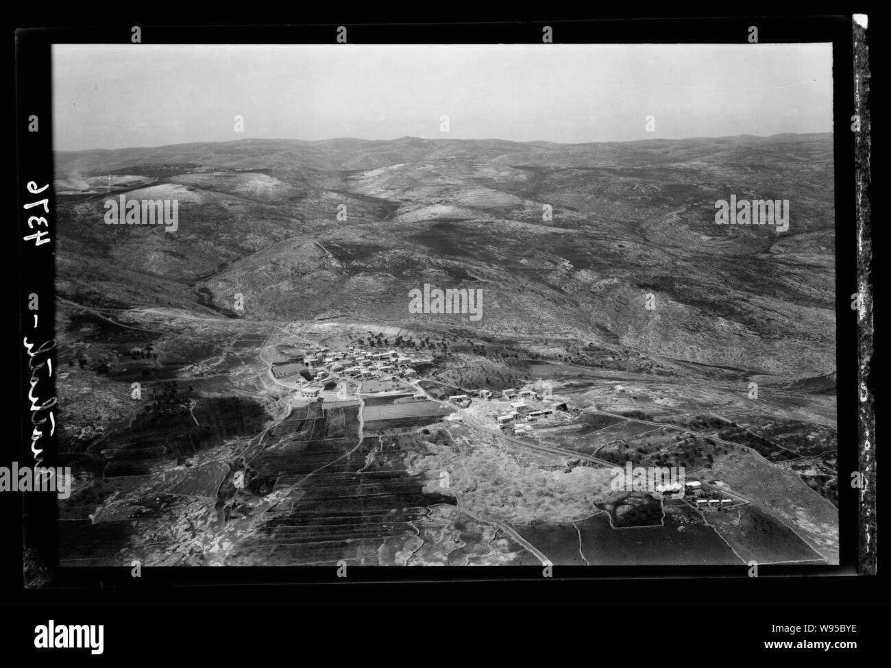 Air views of Palestine. Various points of interest around Jerusalem ...