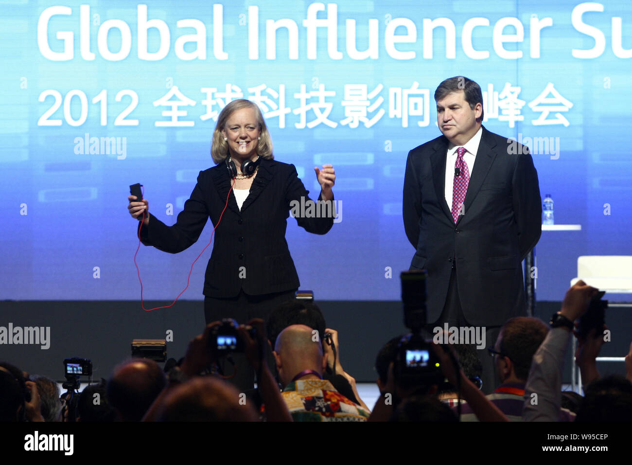 Meg whitman hp hi-res stock photography and images - Alamy