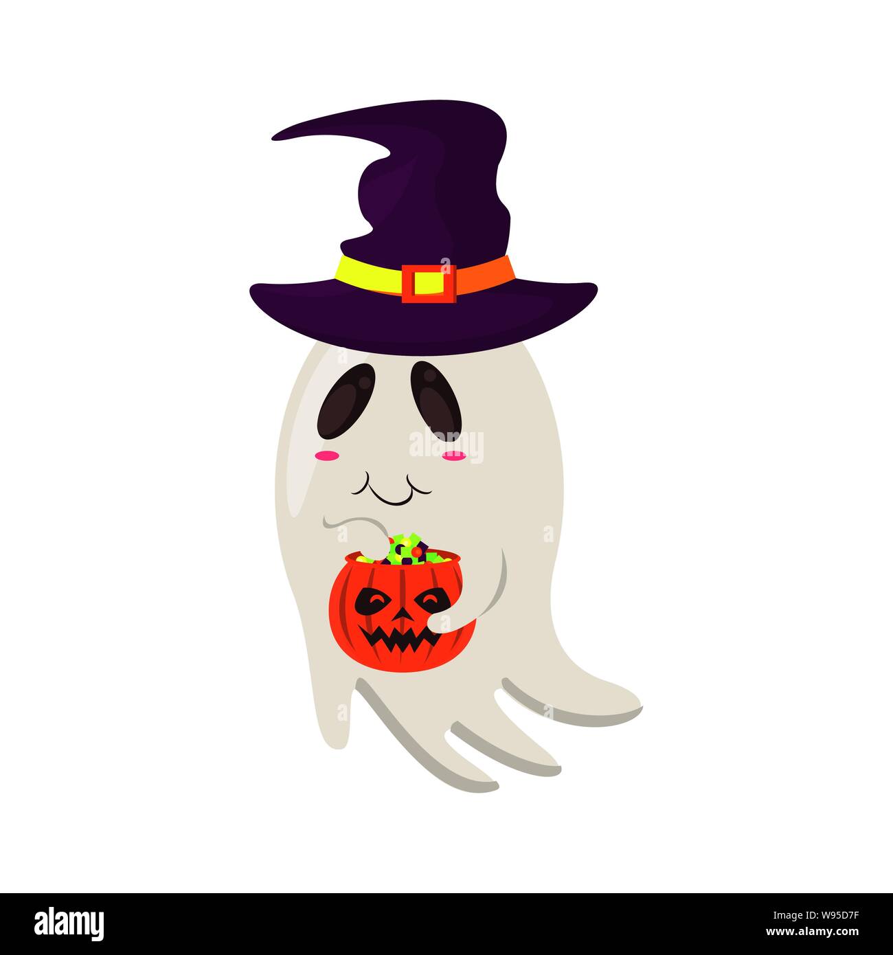 halloween october scary celebration cartoon Stock Vector Image & Art ...