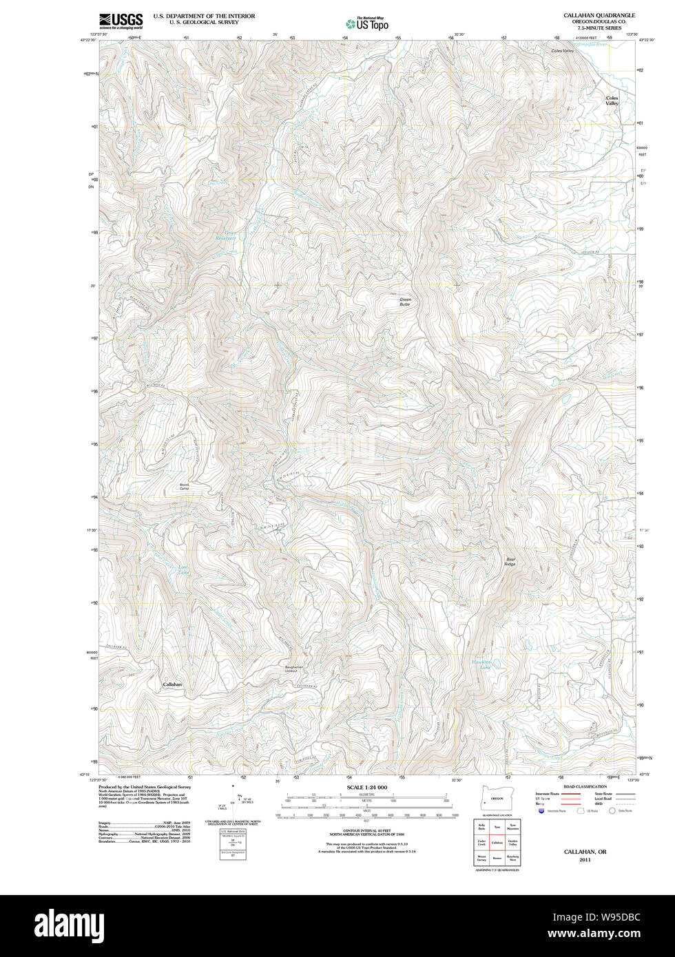 Map of callahan hi-res stock photography and images - Alamy