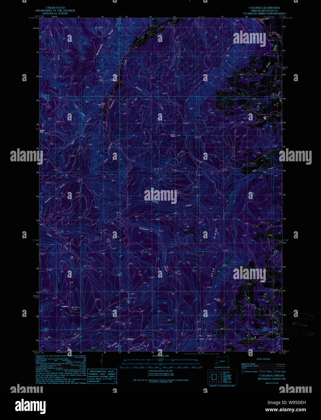 Map of callahan hi-res stock photography and images - Alamy