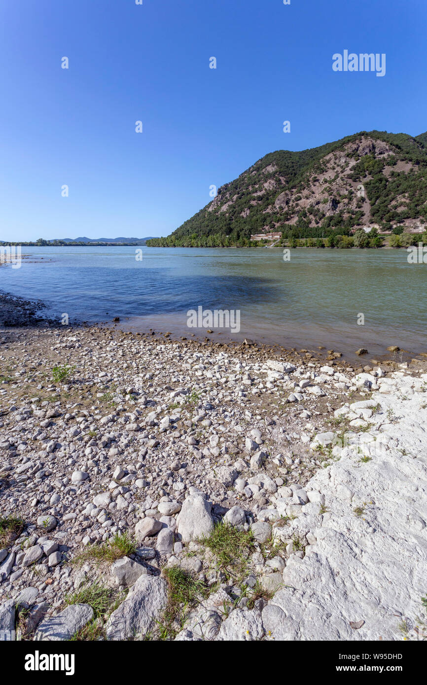 The Danube bend at Domos, Hungary Stock Photo - Alamy