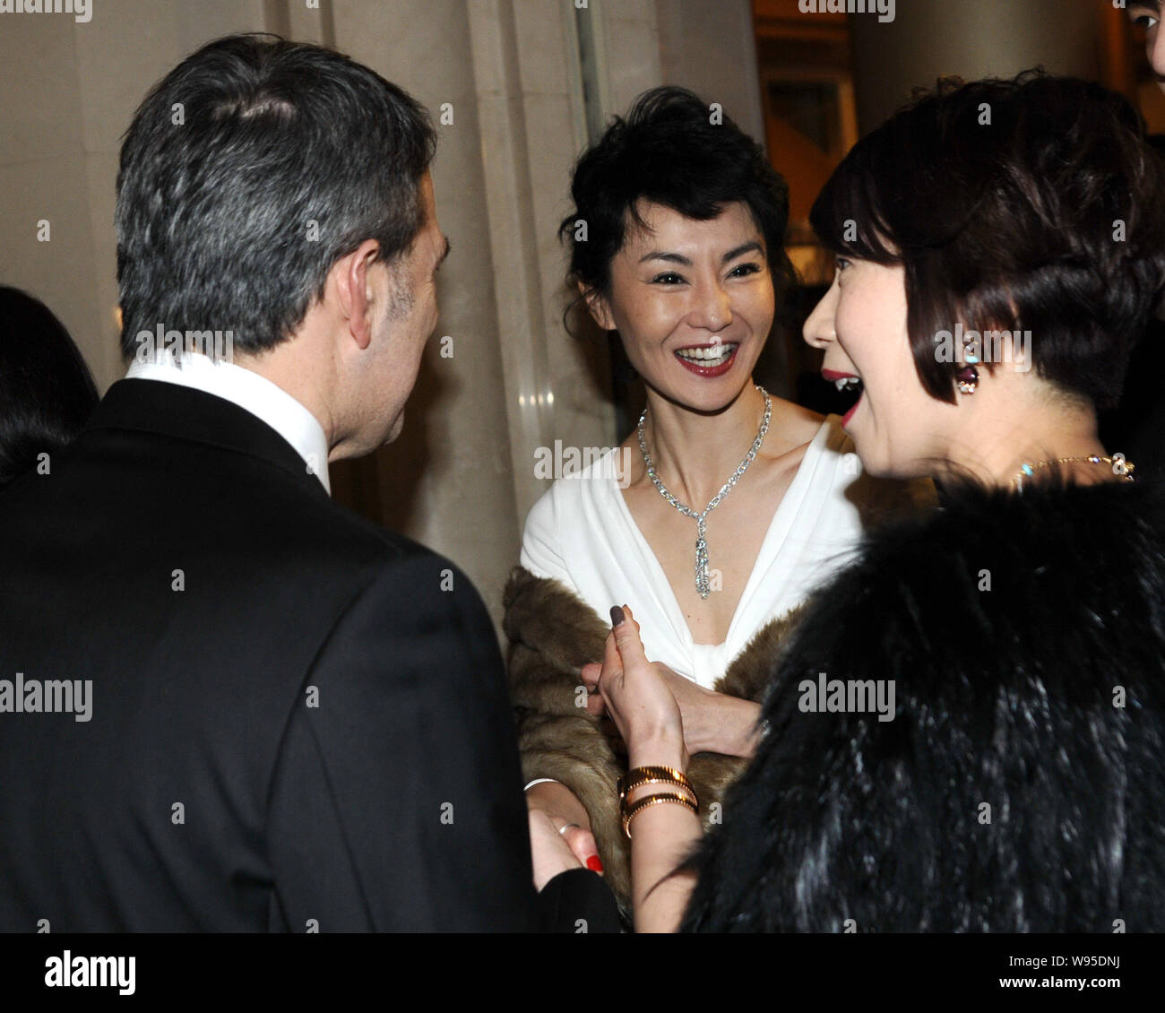 Hong Kong actress Maggie Cheung is pictured at the opening ceremony for ...
