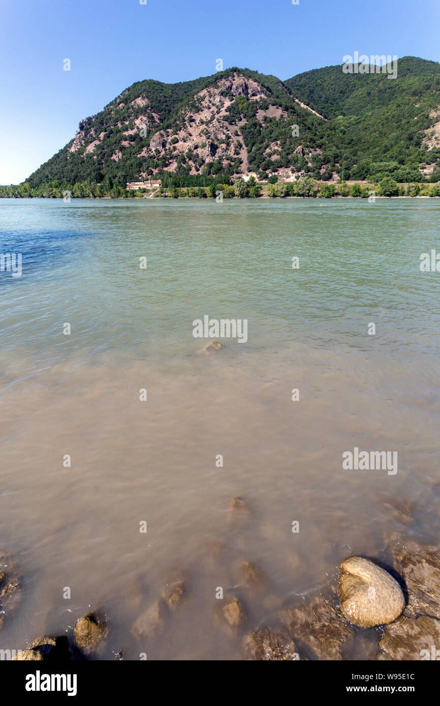 The Danube bend at Domos, Hungary Stock Photo - Alamy