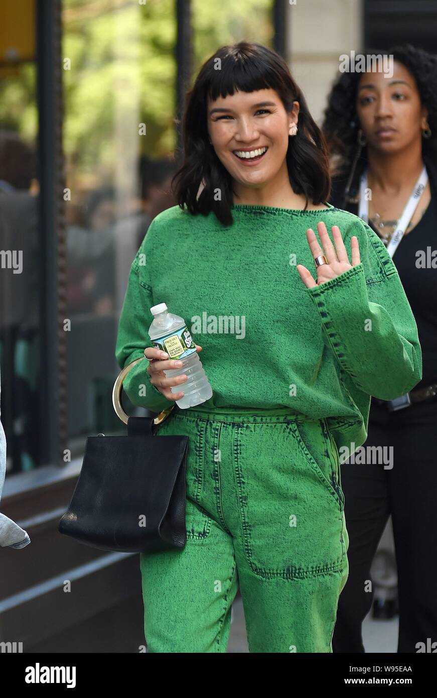 New York, NY, USA. 12th Aug, 2019. Zoe Chao out and about for Celebrity ...