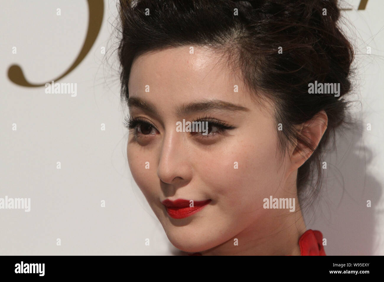 Chinese actress Fan Bingbing is pictured during the Valentinos 50th ...
