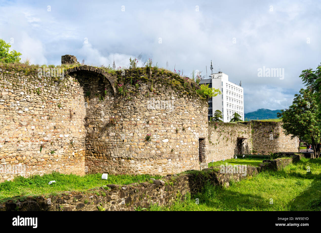 Elbasan Castle in Albania Stock Photo - Alamy