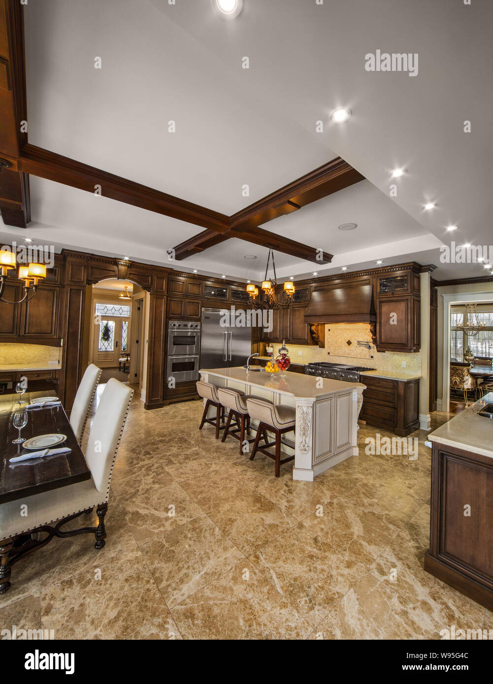 Modern House Interior Stock Photo - Alamy