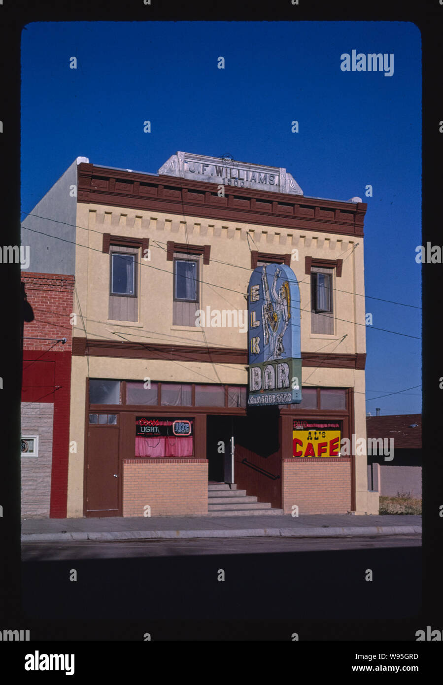 Al's Cafe (Elk Bar), Chinook, Montana Stock Photo - Alamy