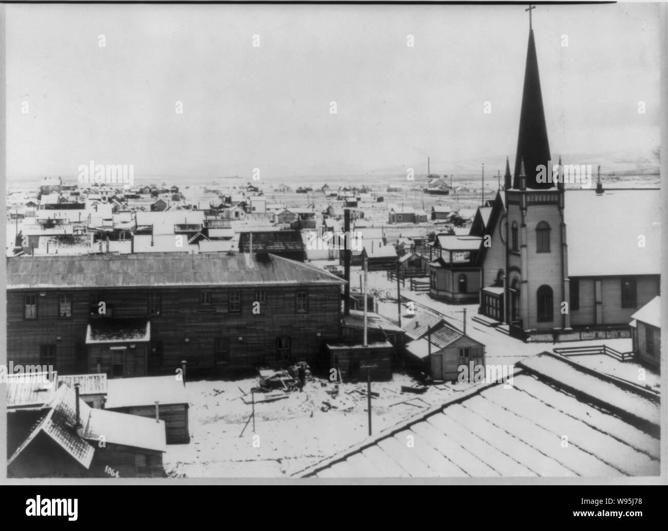 Alaska - Nome - low aerial panorama Stock Photo - Alamy