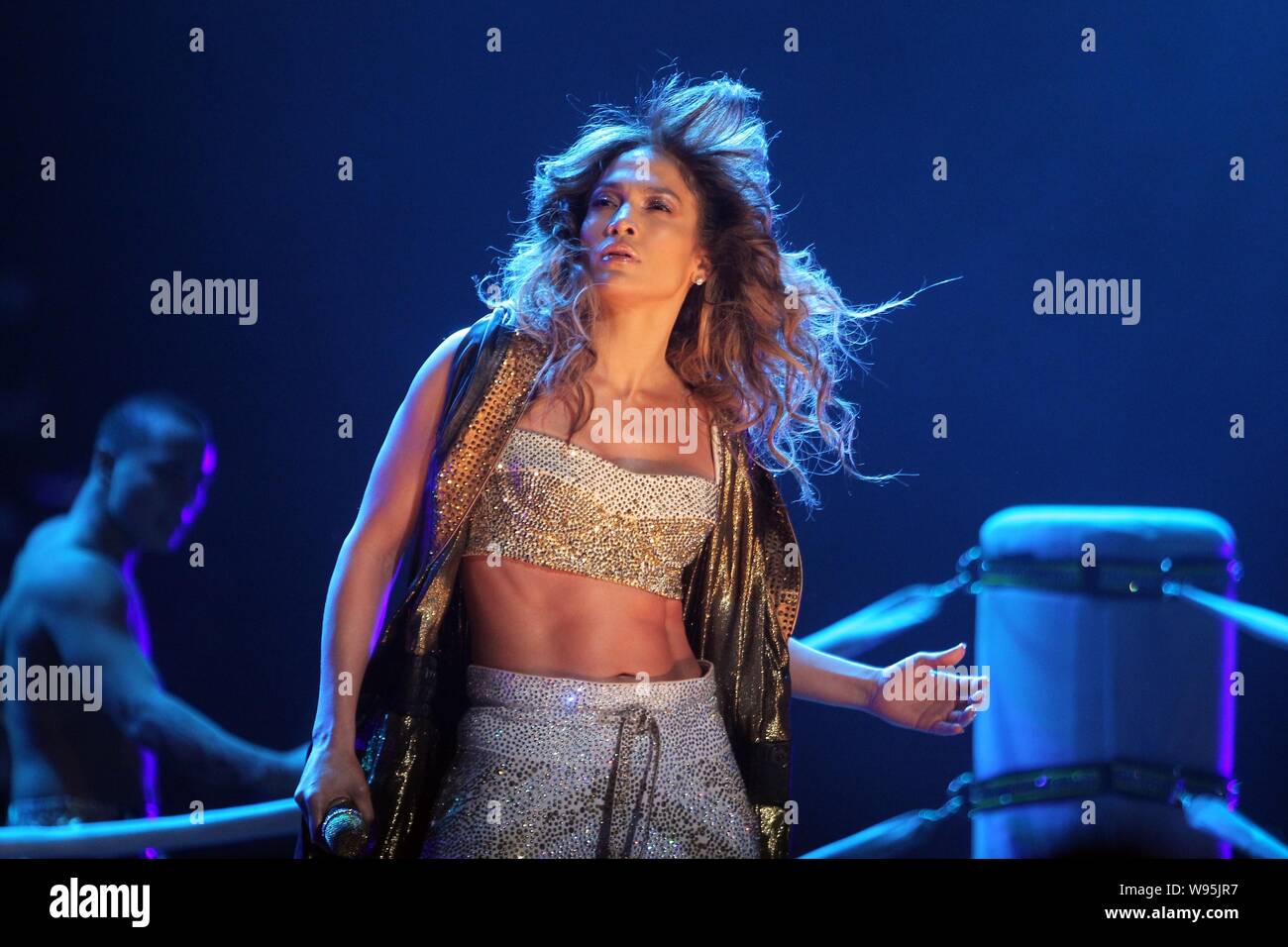 Us Singer Jennifer Lopez Performs At A Concert Of Her World Tour 4092