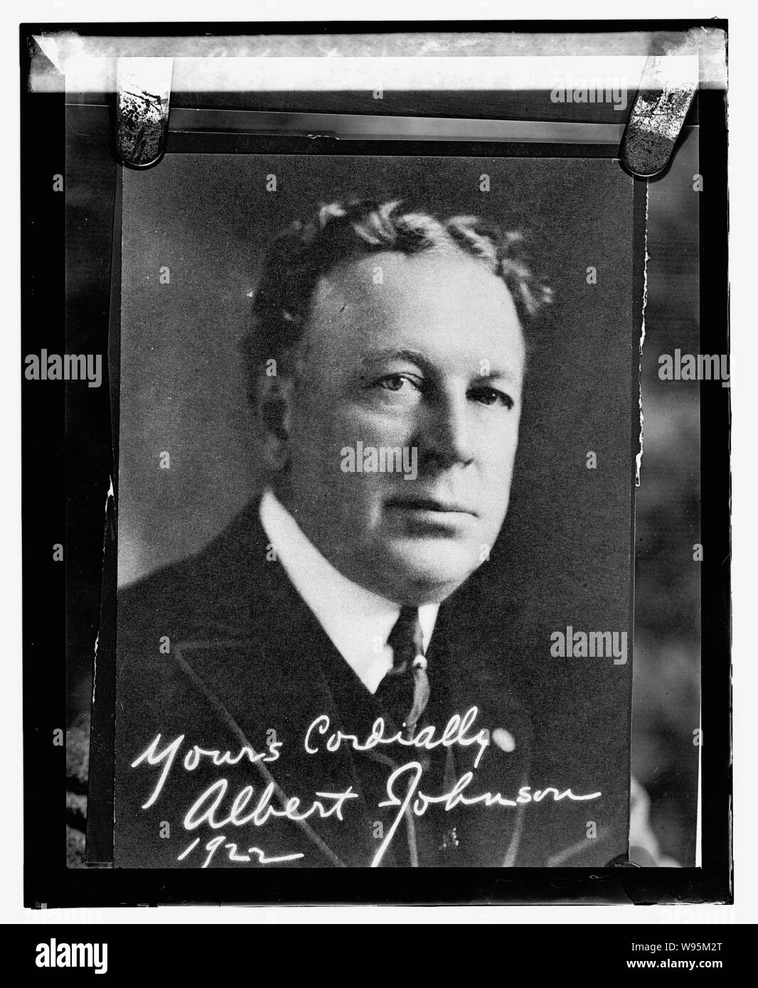 Albert Johnson of Wash Stock Photo - Alamy