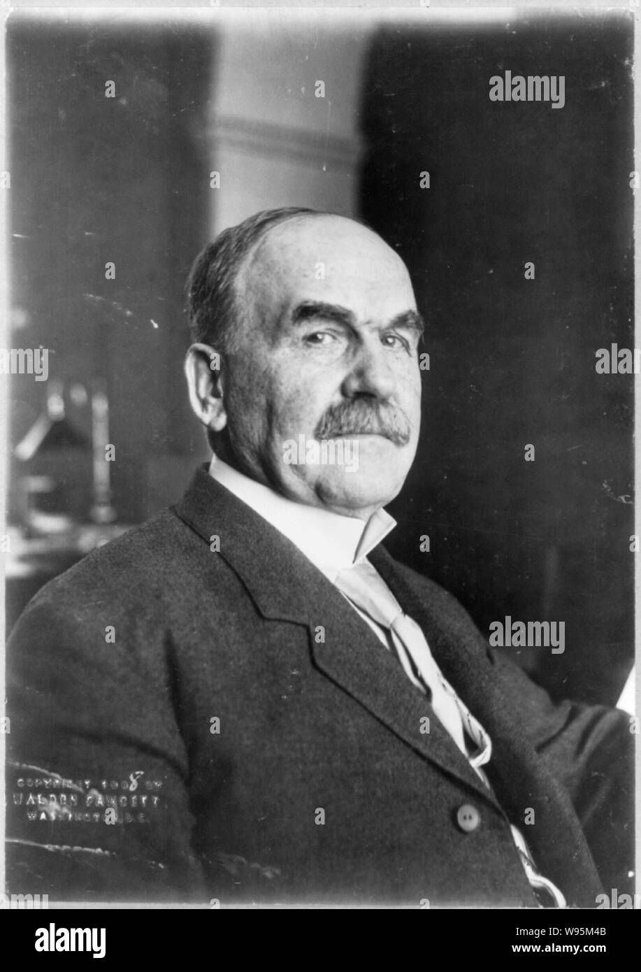 Albert Jarvis Hopkins, 1846-1922, bust portrait, facing right Stock ...