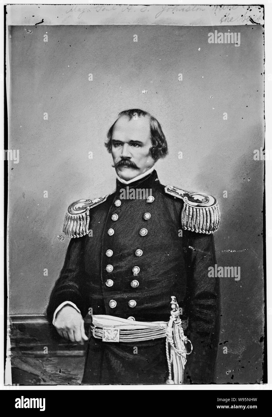 Albert Sydney Johnston Stock Photo - Alamy