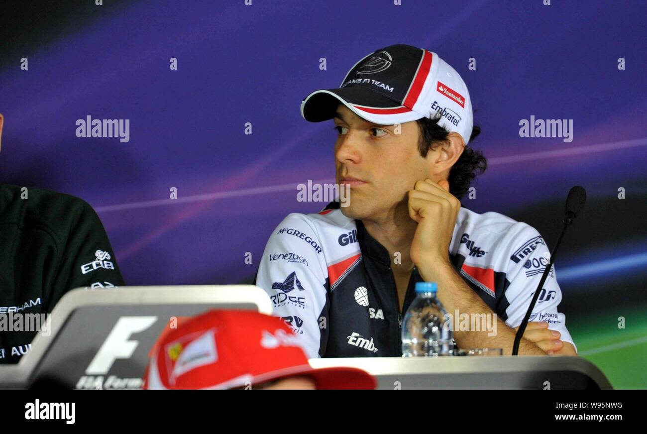 Williams renault team driver hi-res stock photography and images - Alamy