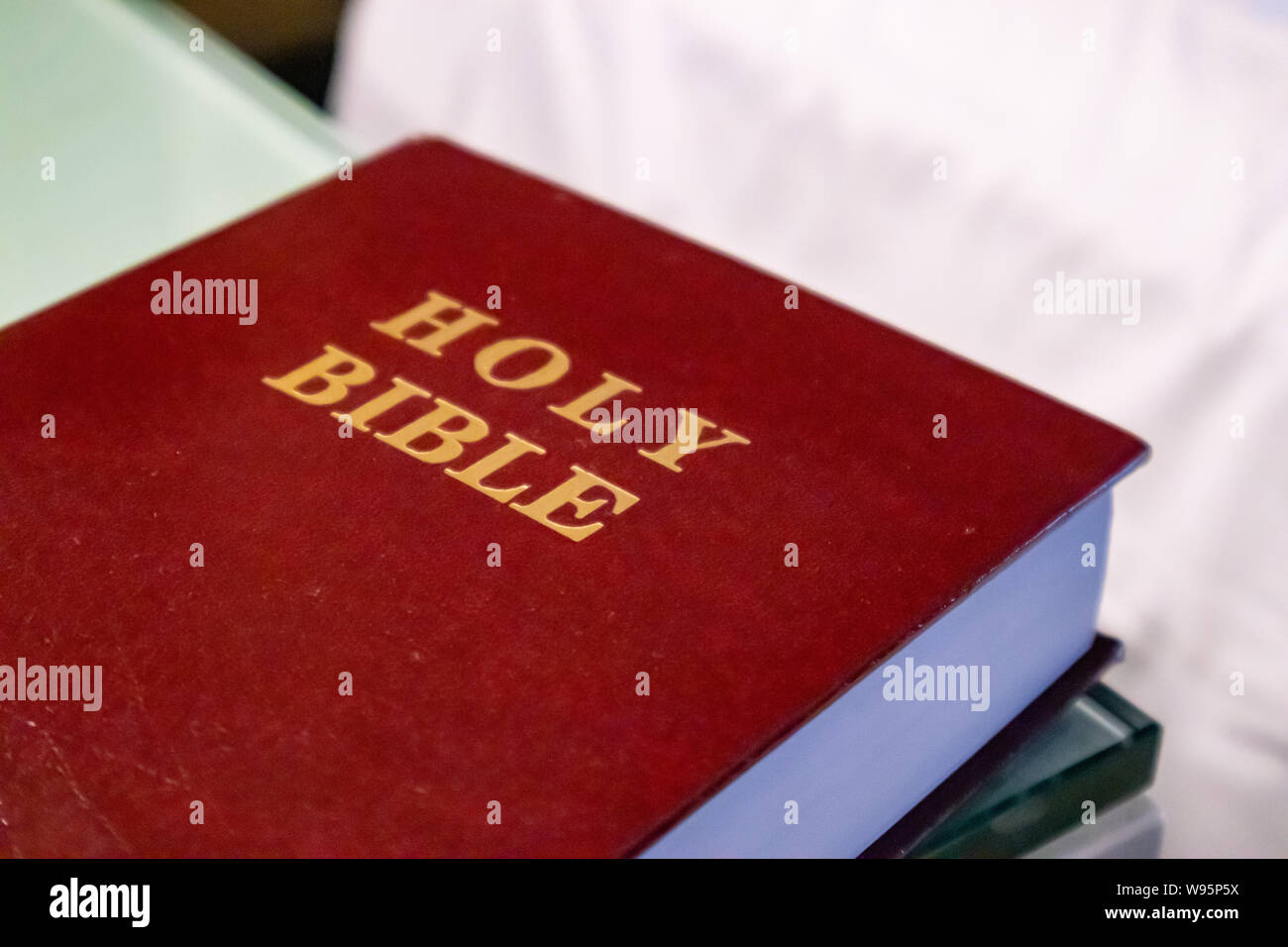 Holy bible cover hi-res stock photography and images - Alamy