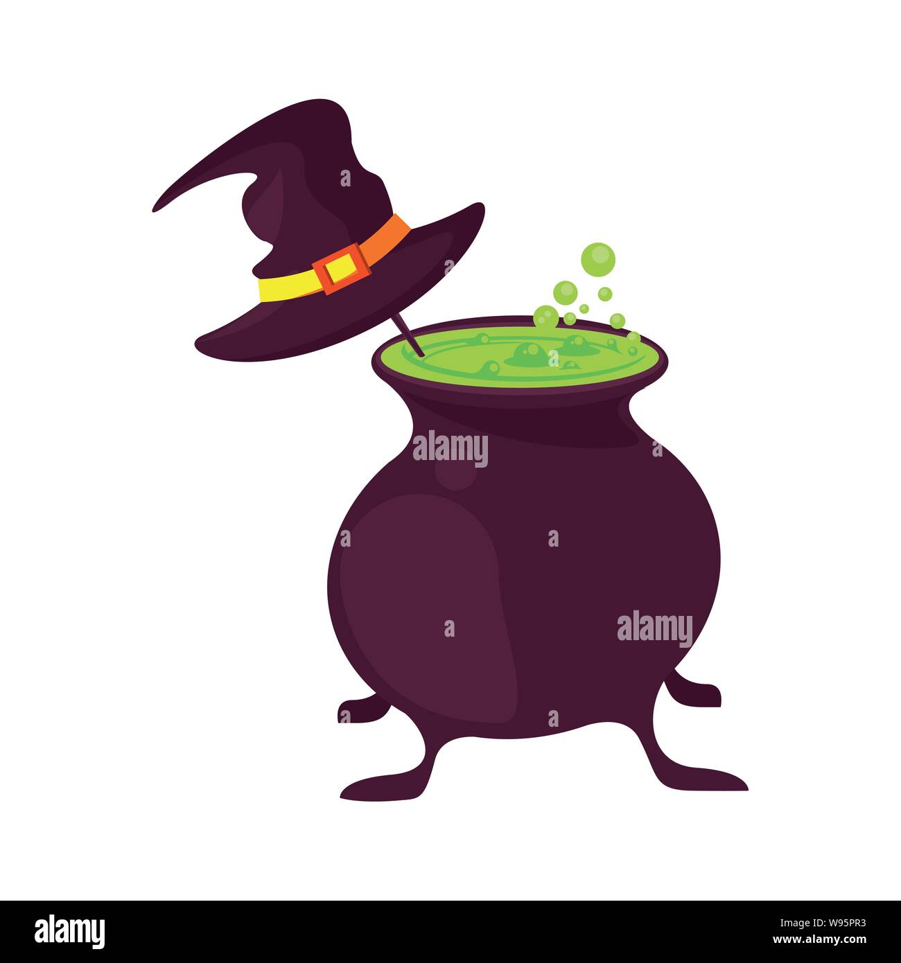 halloween october scary celebration cartoon Stock Vector Image & Art ...