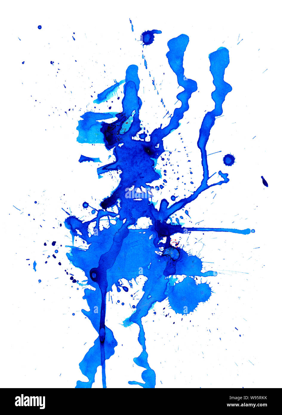 Ink Watercolor Paint Splatter Splash High Resolution Stock Photography ...