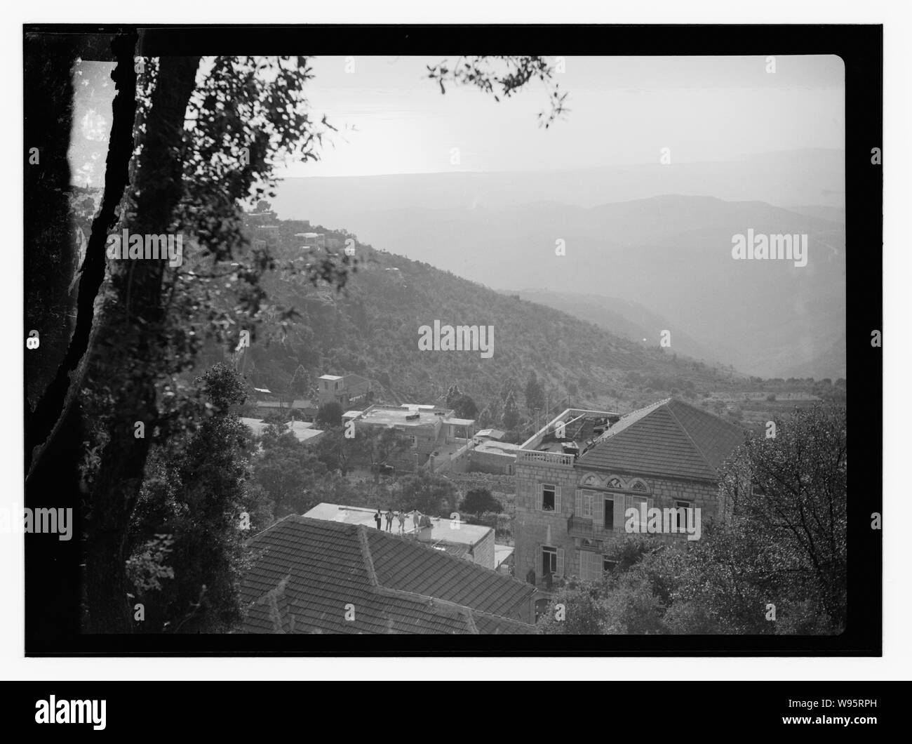 Hiking with scenic valleys Cut Out Stock Images & Pictures - Alamy