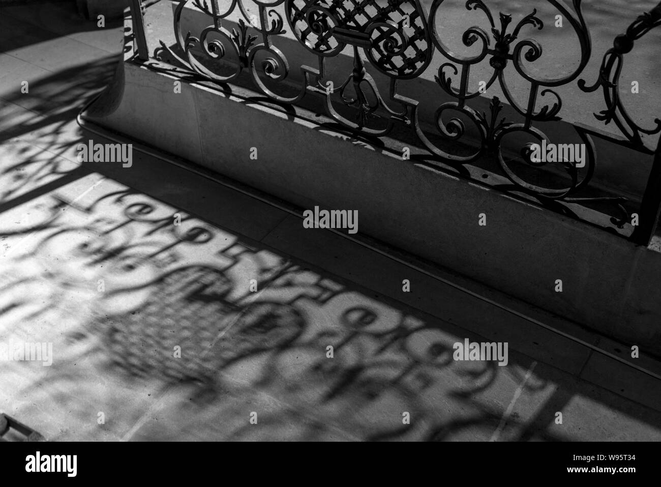 On floor in temple Black and White Stock Photos & Images - Alamy