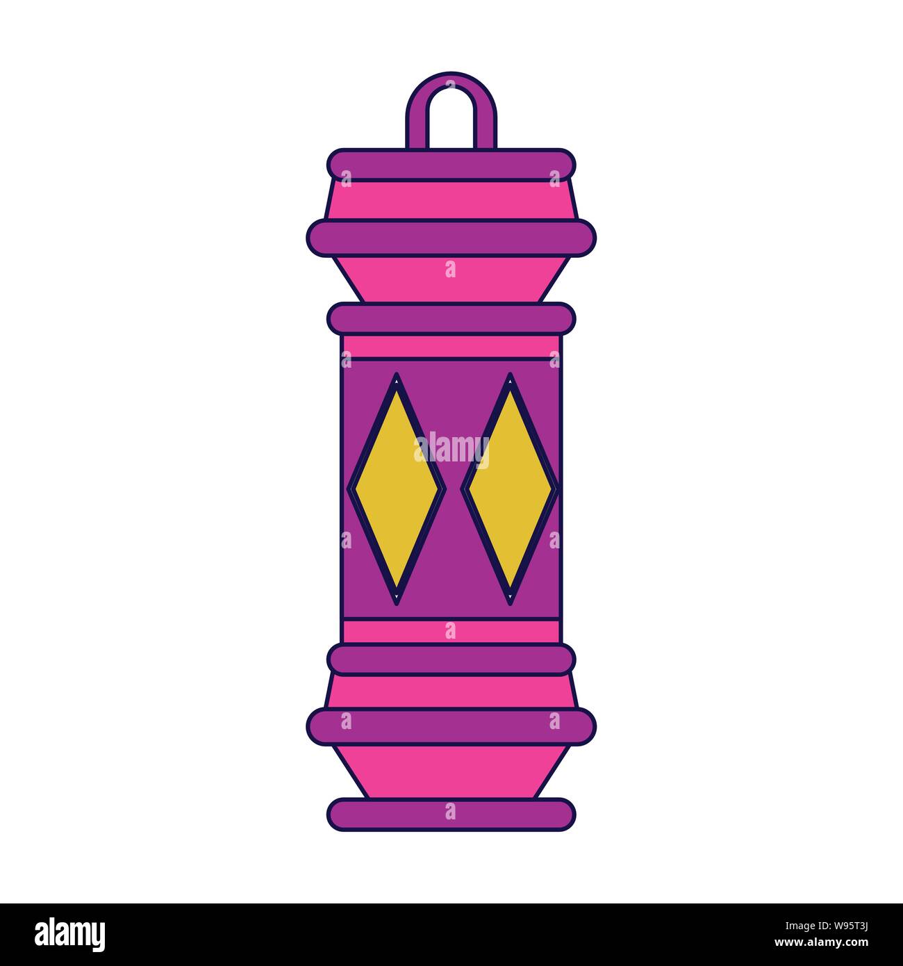 lantern decoration festival lamp cartoon Stock Vector Image & Art - Alamy