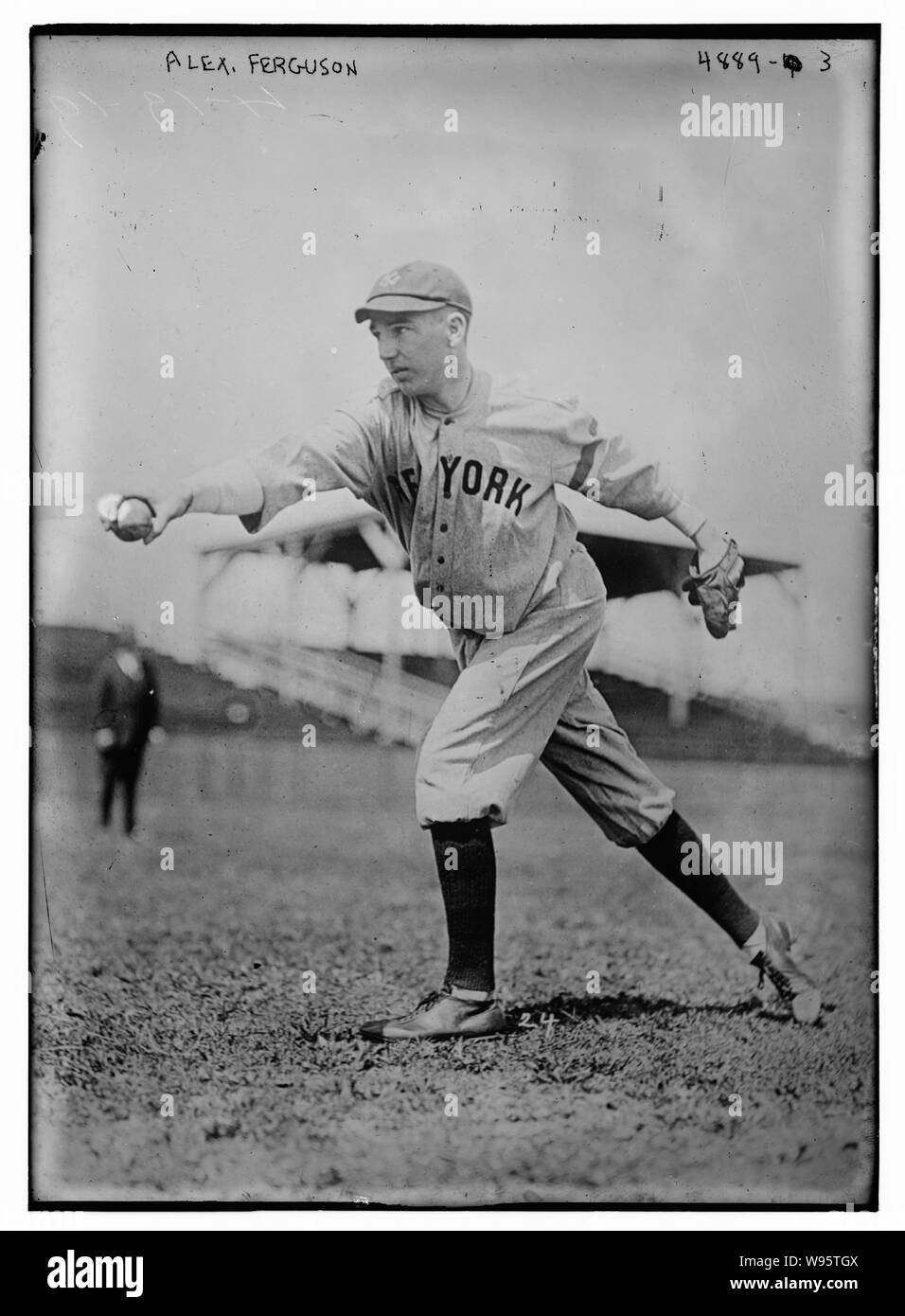 Alex Ferguson, New York AL (baseball Stock Photo - Alamy