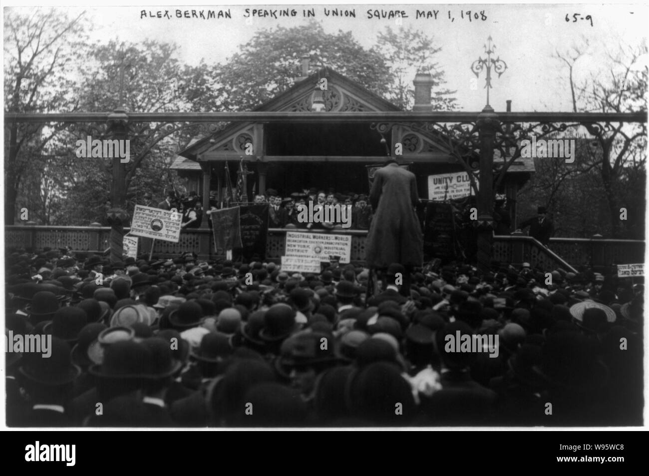 Alexander Berkman speaking in Union Square Stock Photo - Alamy