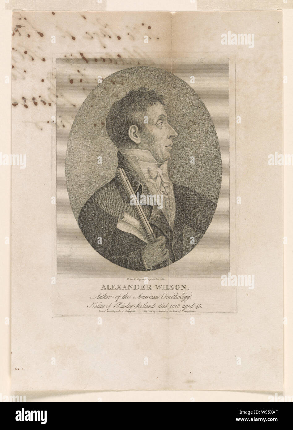 Alexander Wilson, author of the American Ornithology, native of Paisley ...