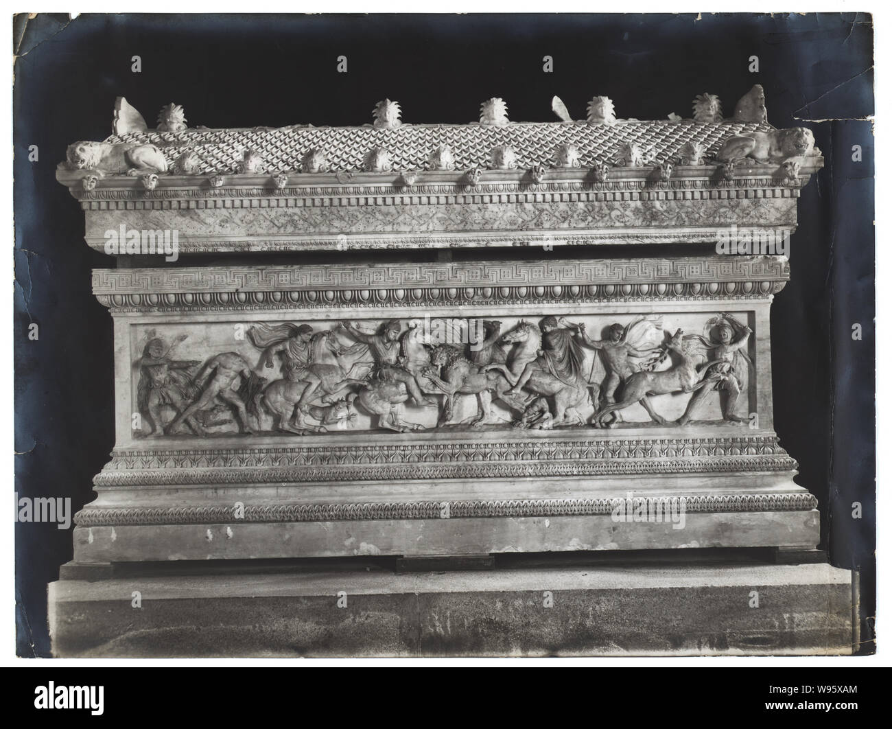 Alexander's Tomb, Const'ple, Constantinople Museum Stock Photo - Alamy