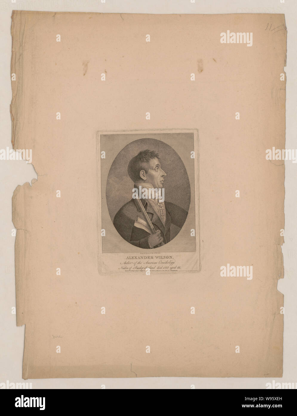 Alexander Wilson, author of the American Ornithology, native of Paisley ...