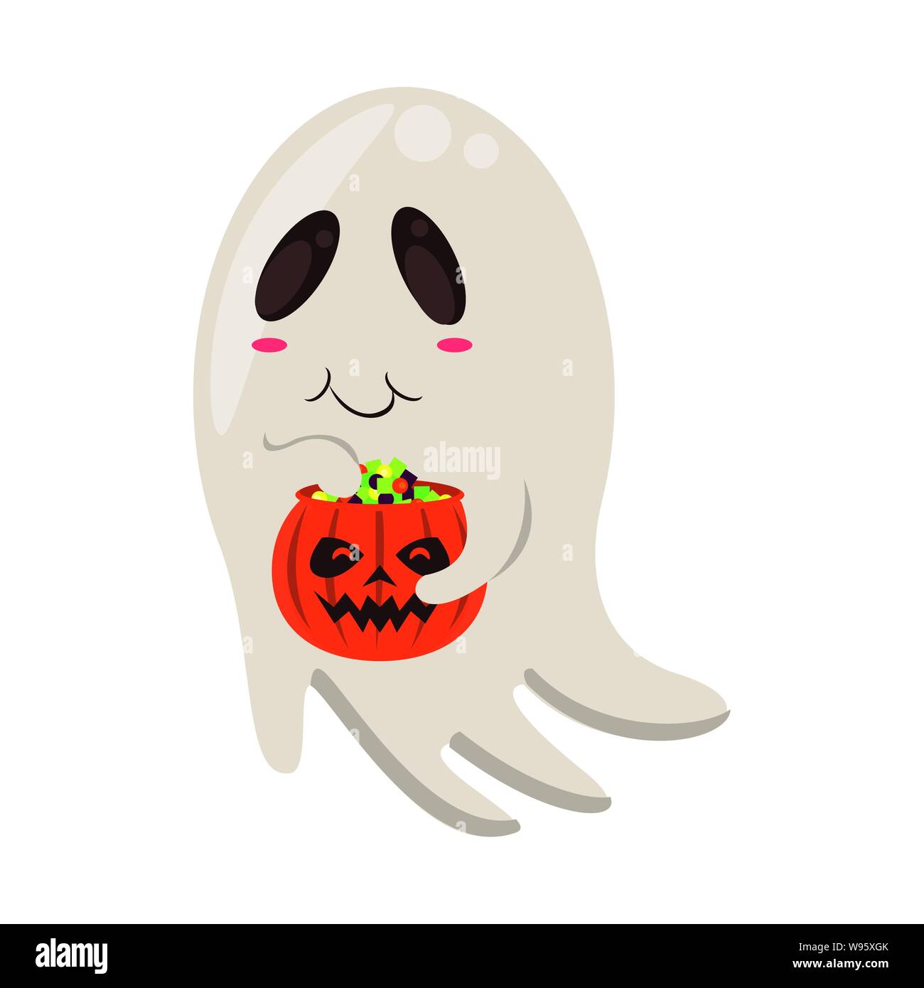 halloween october scary celebration cartoon Stock Vector Image & Art ...