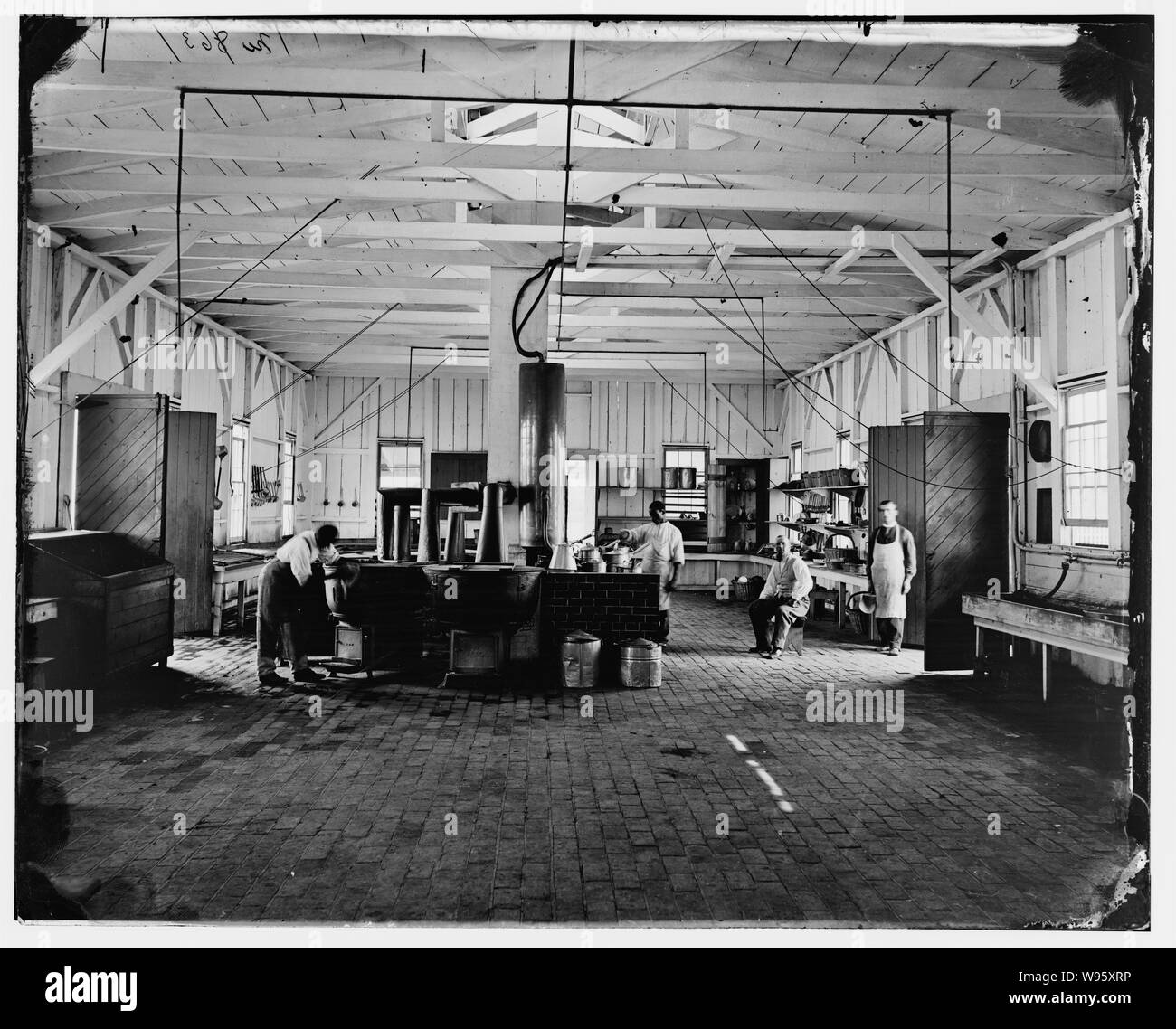 Alexandria, Va. Cooks in the kitchen of Soldiers' Rest Abstract ...