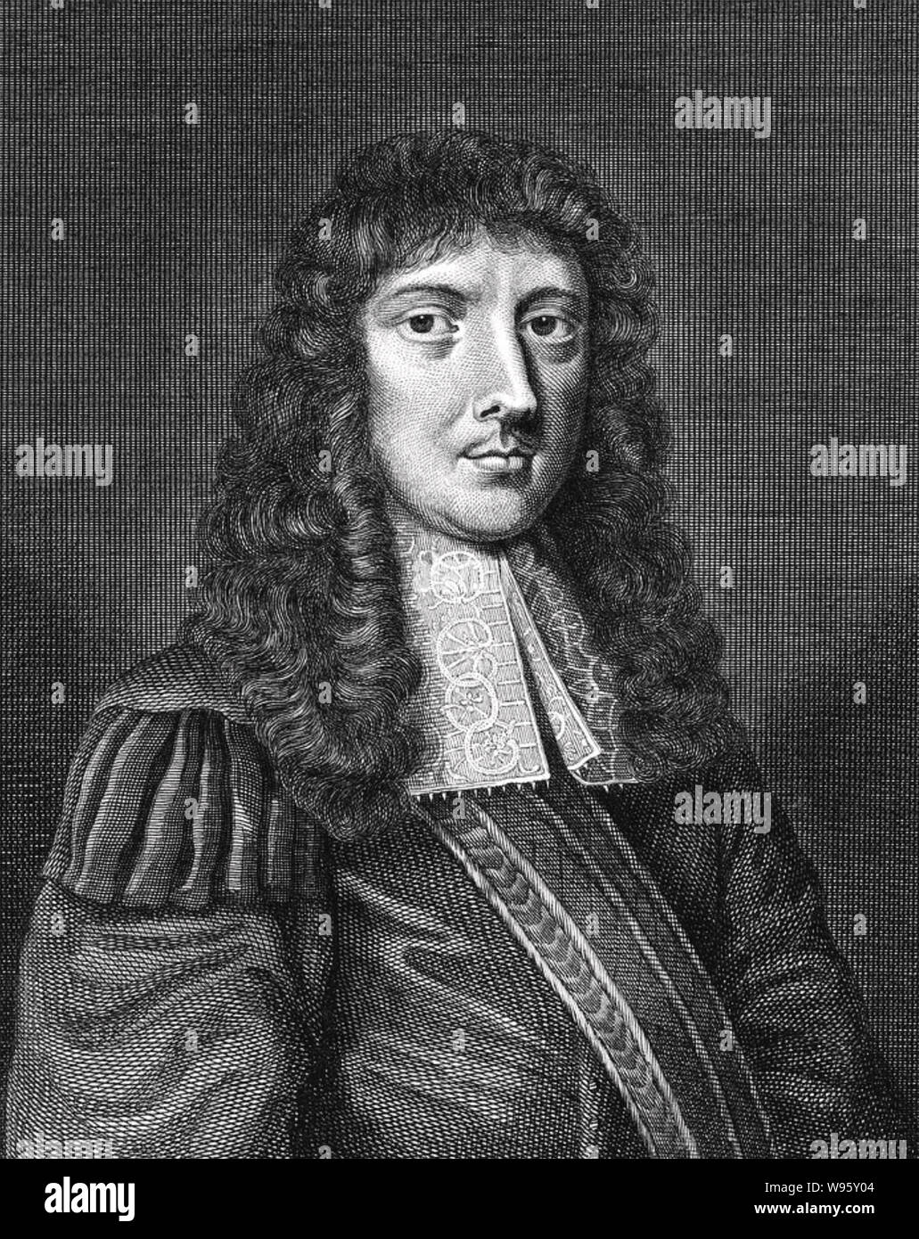 JOHN AUBREY (1626-1697) English author, antiquarian and biographer ...