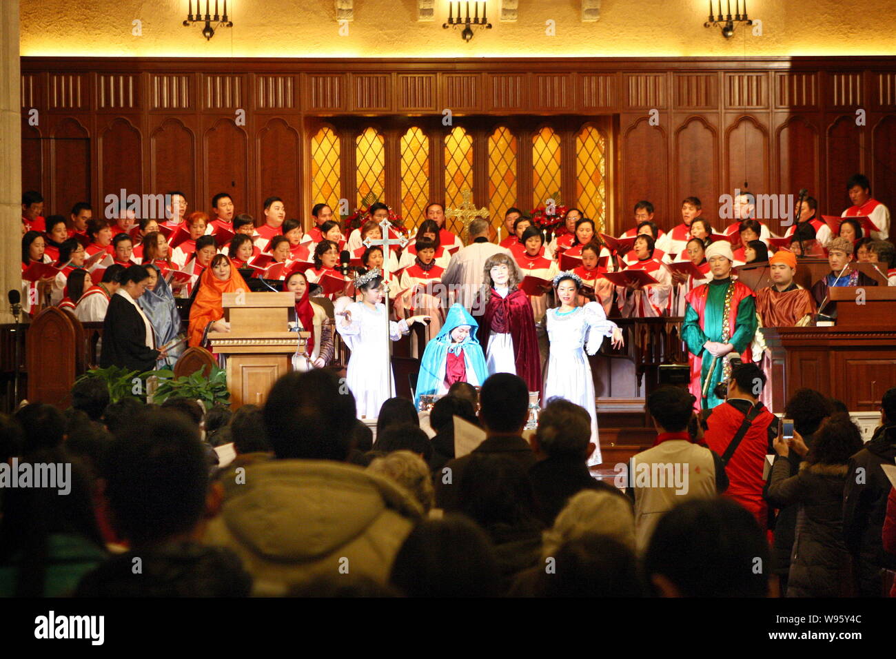Shanghai moore memorial church hi-res stock photography and images - Alamy