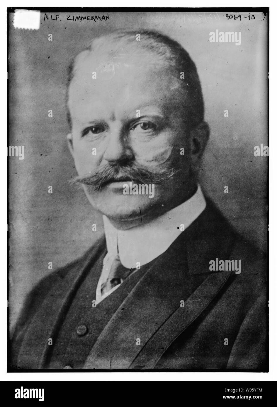 Alf. i.e. Arthur Zimmerman Stock Photo - Alamy