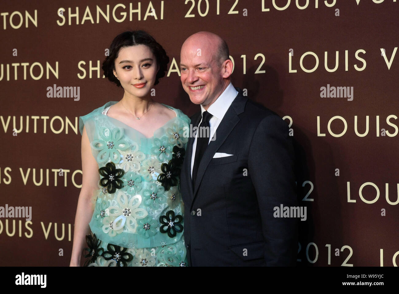 Chinese actress Fan Bingbing and executive vice-president of LV ...