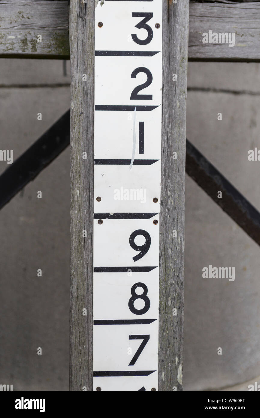 Ruler measure water hi-res stock photography and images - Alamy