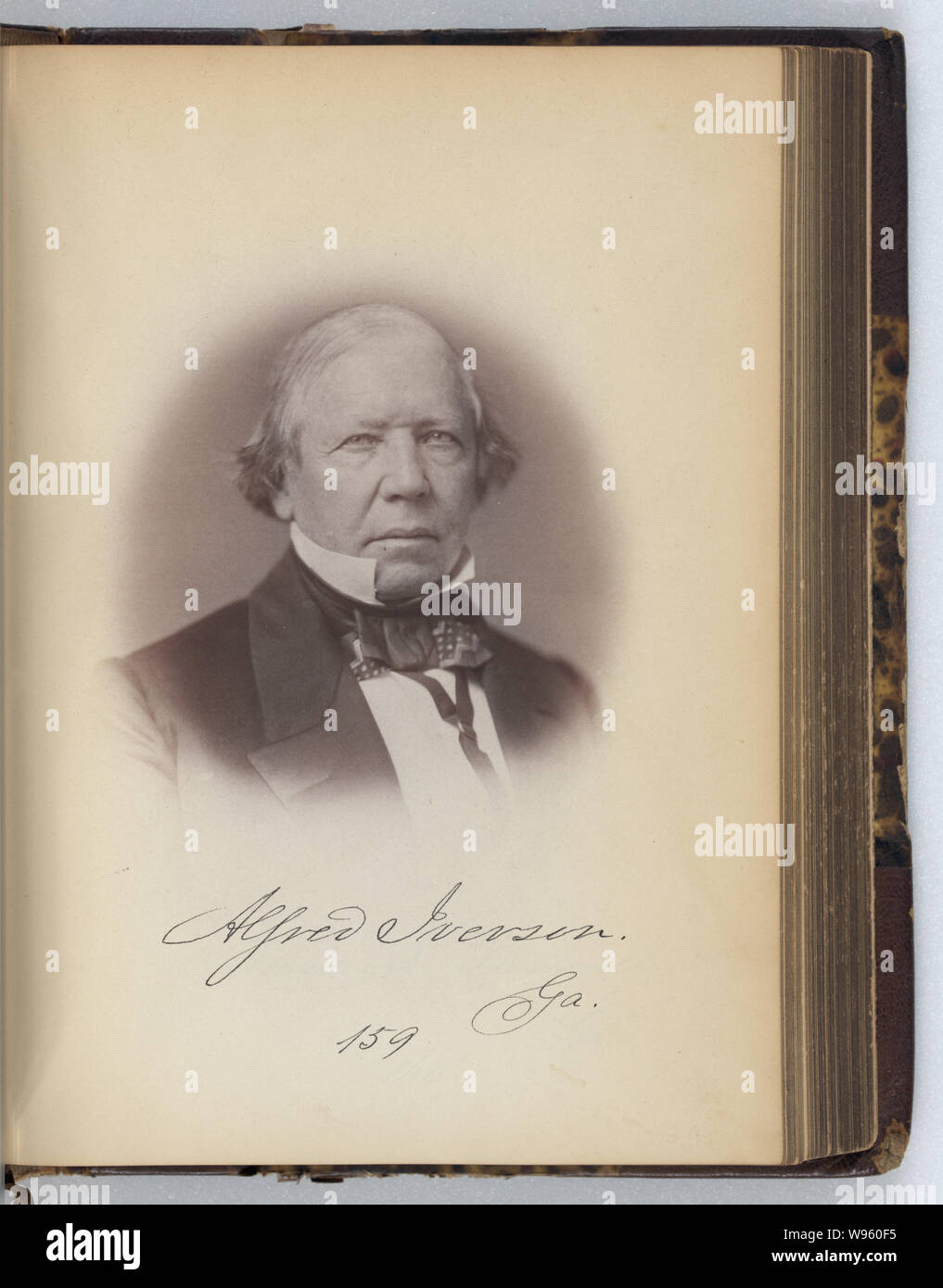 Alfred Iverson, Senator from Georgia, Thirty-fifth Congress, half ...
