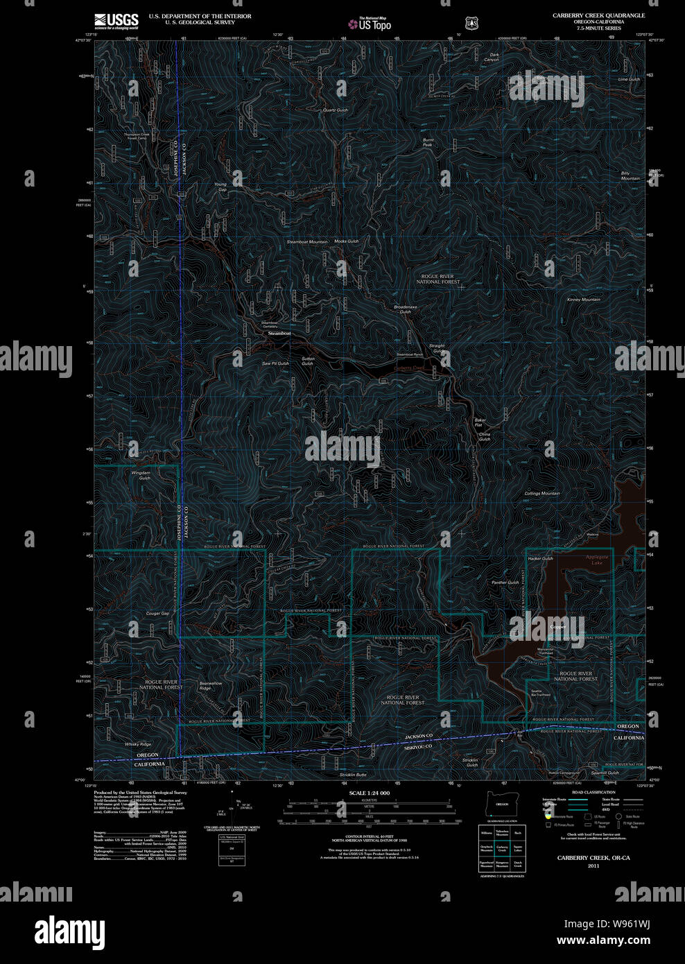 Map of carberry hi-res stock photography and images - Alamy