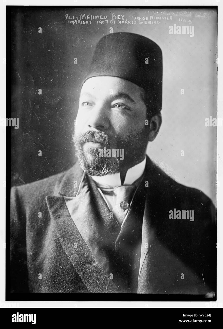 Ali Mehmed Bey, Turkish Minister, copyright by Harris & Ewing / Harris ...