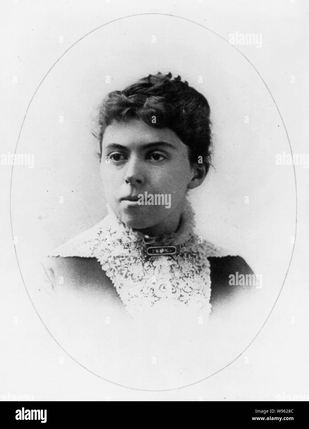 Alice (Freeman) Palmer, 1855-1902 bust portrait, facing left Stock ...