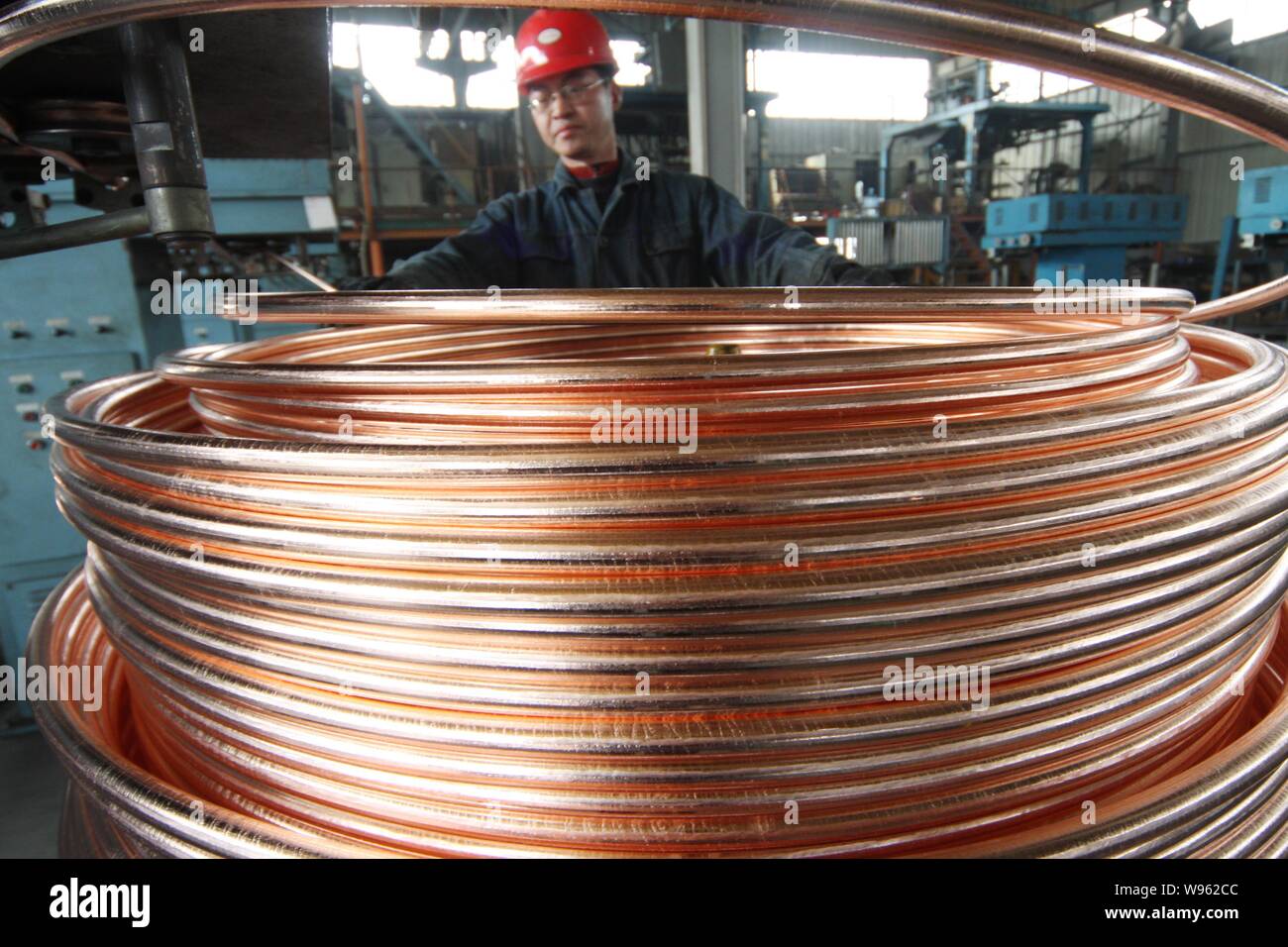 China copper import hi-res stock photography and images - Alamy