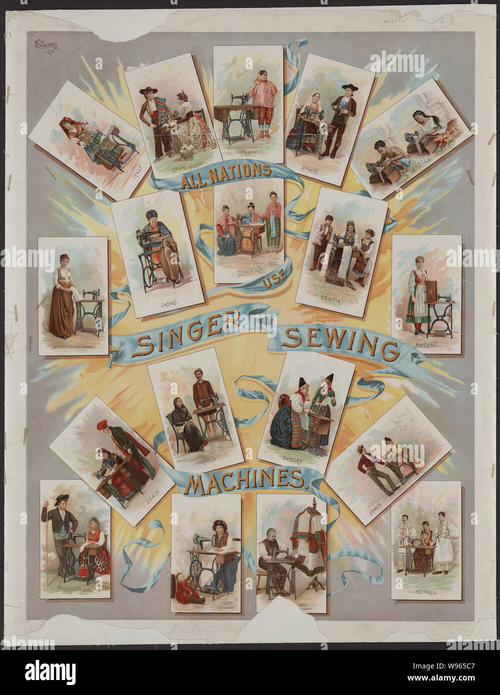 Singer sewing machines hi-res stock photography and images - Alamy