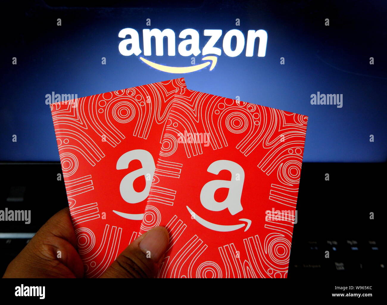 August 12, 2019, Kolkata, India: In this photo illustration an American ...