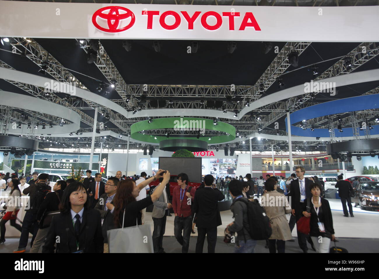 Toyota stand hi-res stock photography and images - Alamy