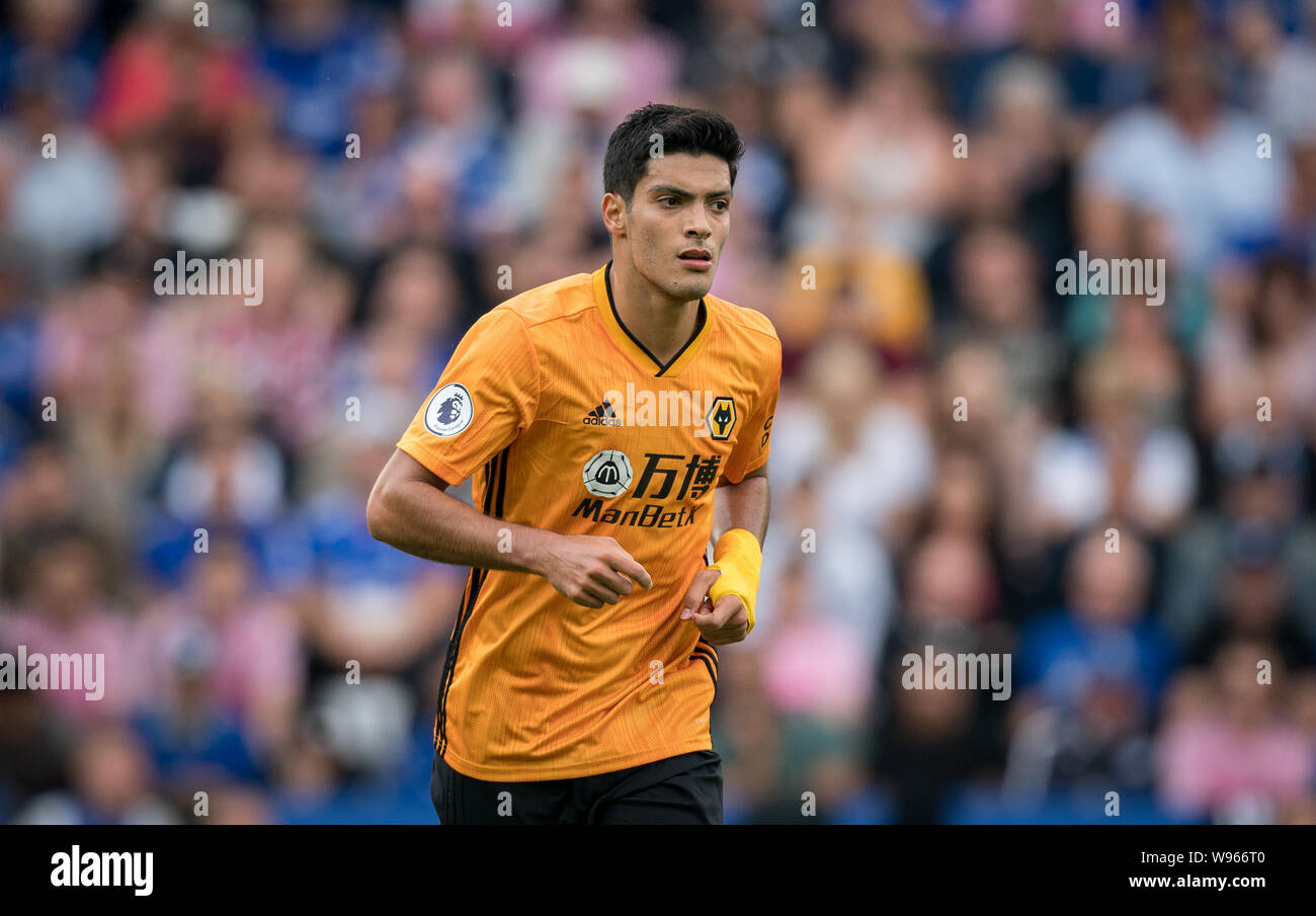 Raœl Jim nez of Wolves during the Premier League match between ...